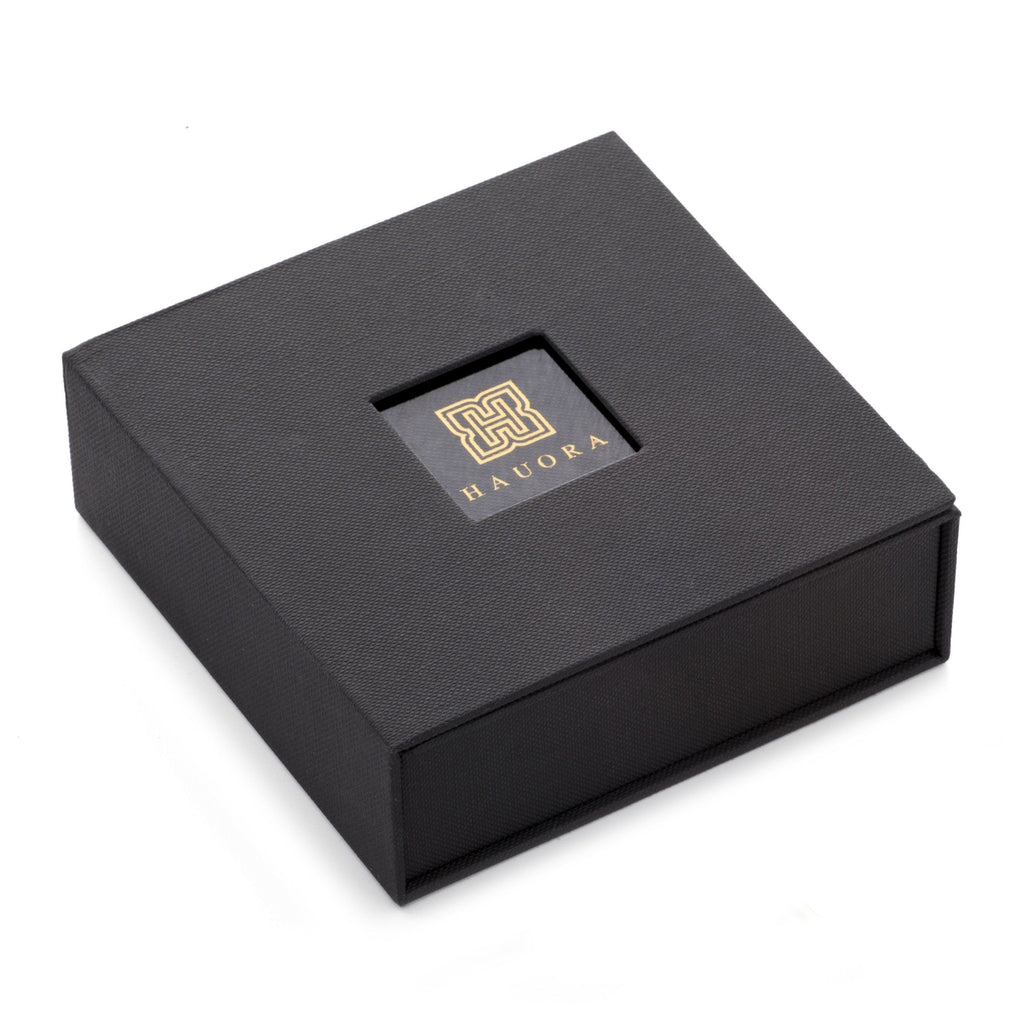 Unuhia Leather Bracelet With Gold Strip – Hauora